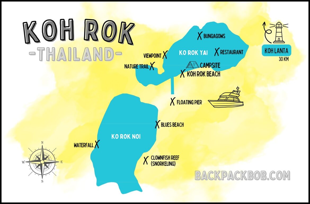 Koh Rok Thailand (Camping): Our Boat Tour Left Us Behind!