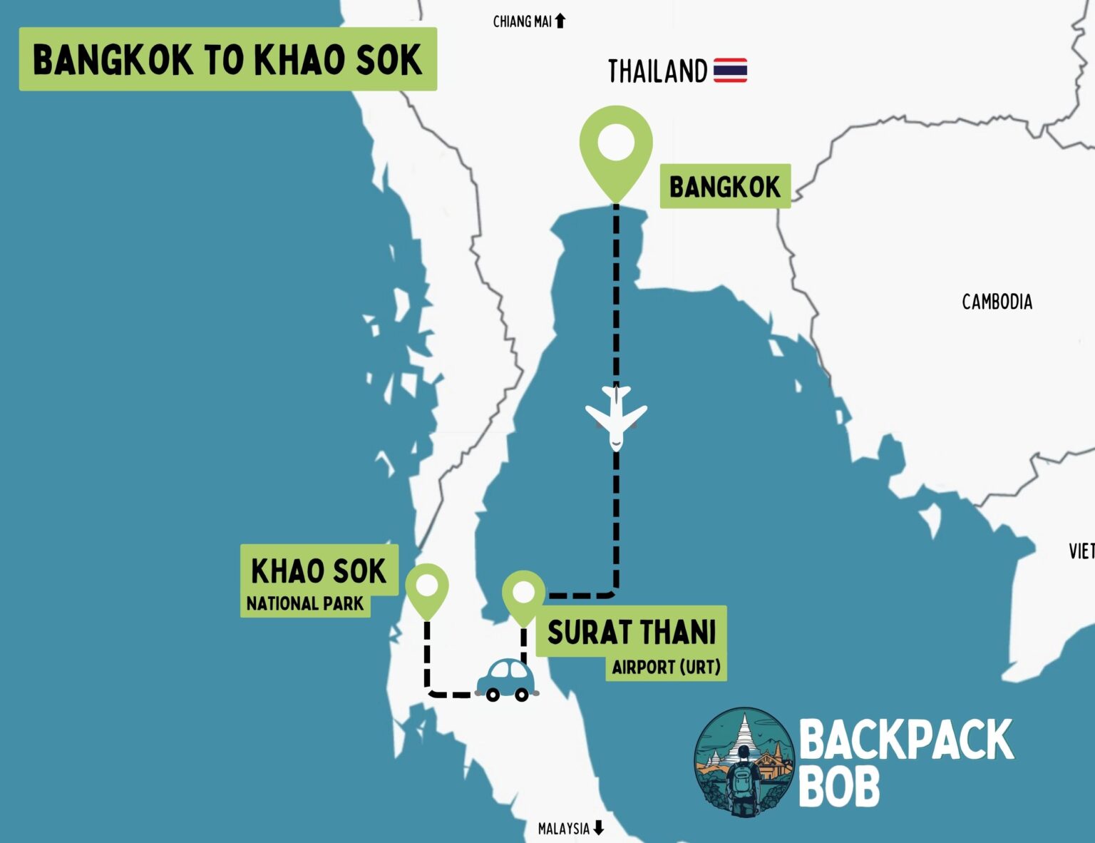 The Best 2024 Thailand Itinerary: Two Weeks In Thailand. Temples ...